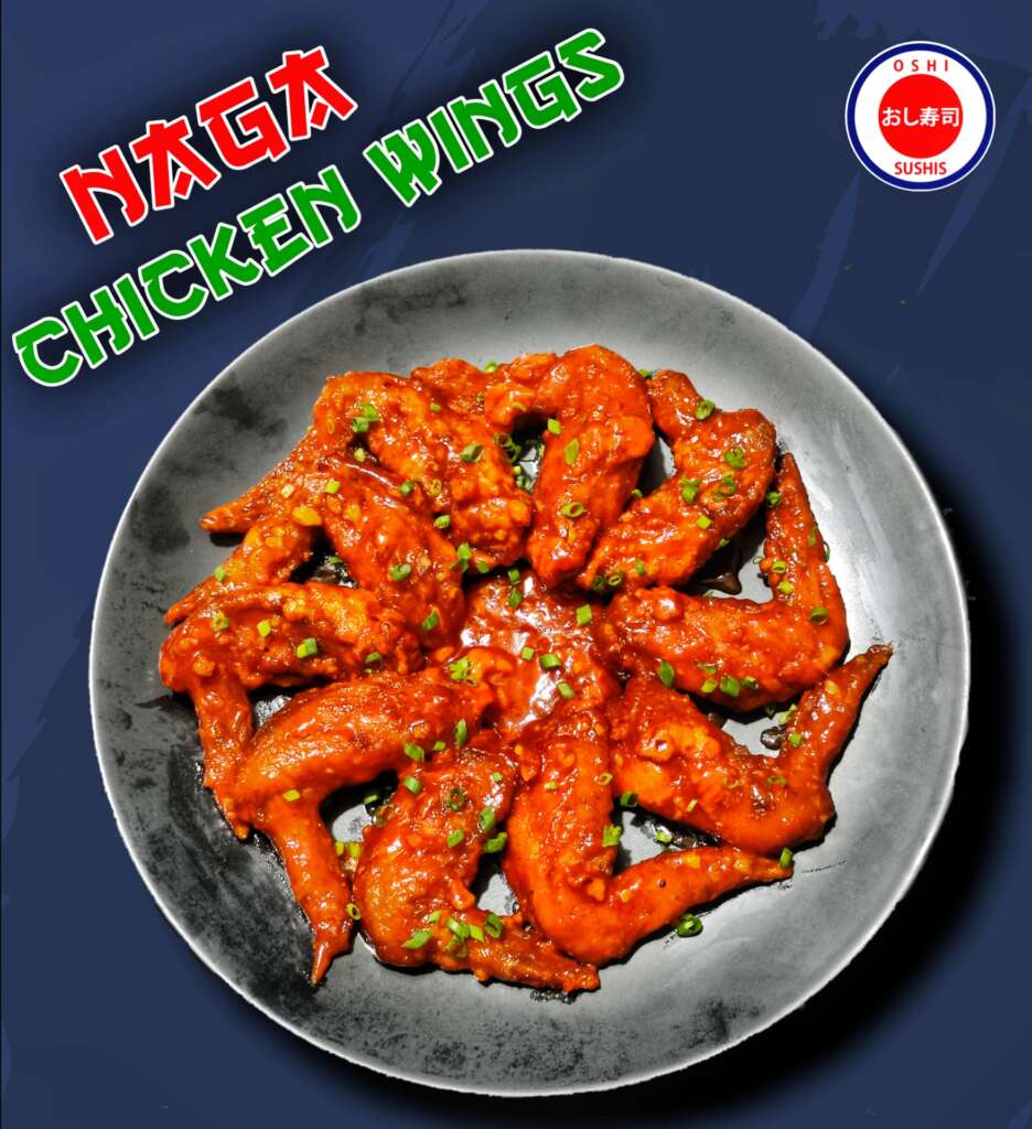 Naga Chicken Wings - Oshi Sushis